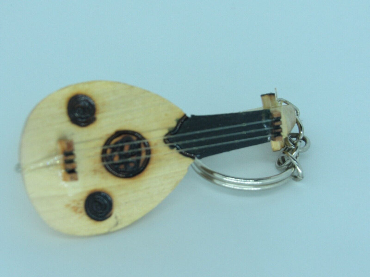 Wooden Hand Made Keychain Oud Ud Anahtarlik – Unosell Muzik Enstrumanlari